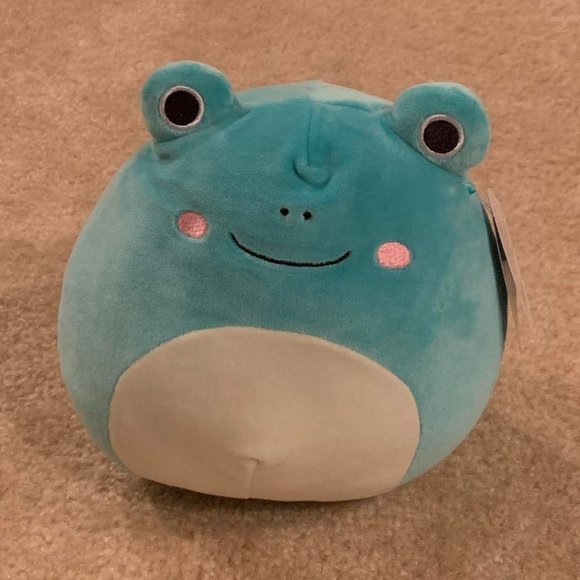 Squishmallows | Toys | New With Tags 8 Squishmallow Ludwig Frog Teal ...